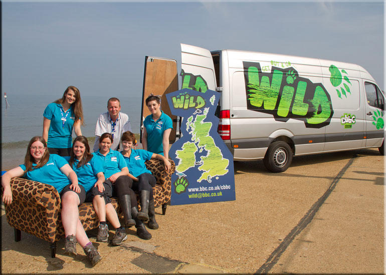 Hunstanton SEA LIFE Sanctuary - CBBC Wild Show 13th July 2013